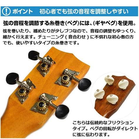 ウクレレ 初心者セット アラモアナ Uk160g ソプラノ マホガニー 入門セット ウクレレ 初心者 セット ジャイブミュージック