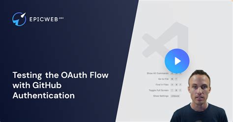 Testing The Oauth Flow With Github Authentication Epic Web Dev