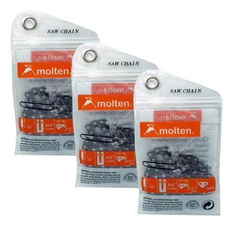 Molten Substituição De Corrente De Motosserra De 16 Polegad Parcelamento Sem Juros