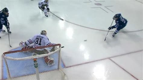 Connor Scores Twice Jets Beat Blackhawks 6 2 Abc7 Chicago