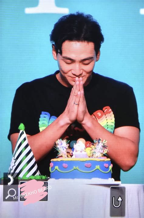 ᗰᖇ ᗷᗩᗴᛕᕼᗝ ᗷᗴᗩᖇᗪ On Twitter 20230721 백호 Baekho 2023 Happy Baekho