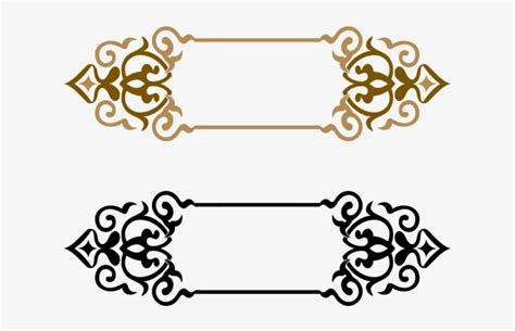 Title Frame Vector At Collection Of Title Frame