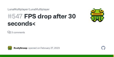 Fps Drop After 30 Seconds