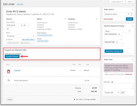 EasyPost WooCommerce USPS SCAN Forms Add On ELEX
