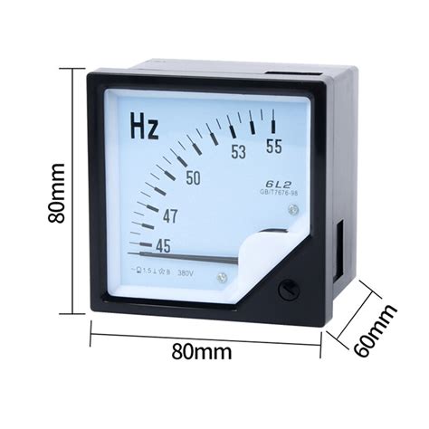 Ac Analog Panel Frequency Meter Pointer Type 100v Grandado