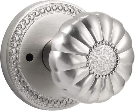 Sorwduerm Door Knobs Brushed Nickel Interior Privacy Door Knob For