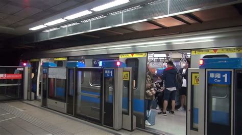 【對面蓋不掉我c341的聲音】台北捷運 板南線 217次 C341 211212 微軟數位列車 往頂埔 台北車站 離站 Youtube