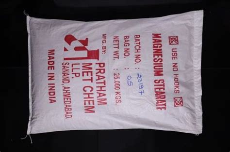 Powder 25 Kg Magnesium Stearate Packaging Type Hdpe Bag At Rs 120kg