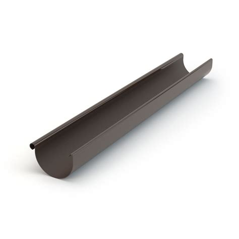 Rynna dachowa PVC 125 mm brąz Gamrat