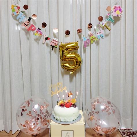 아이 생일파티 포토존 다이소 숫자 파티풍선 콘페티풍선 케이크 토퍼 가랜드로 멋지게 완성 네이버 블로그