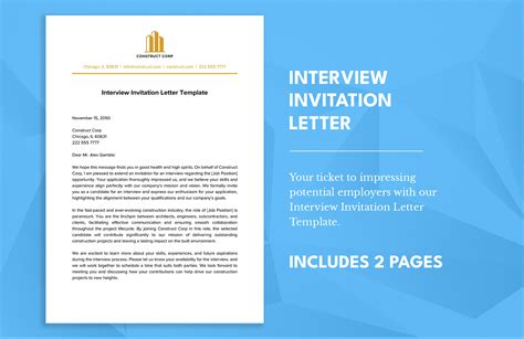Interview Invitation Email Sle Letter Sle Letter Sle