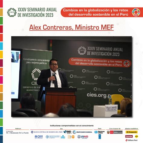 Ministro Alex Contreras Mef Alista Simplificación De Regímenes Tributarios