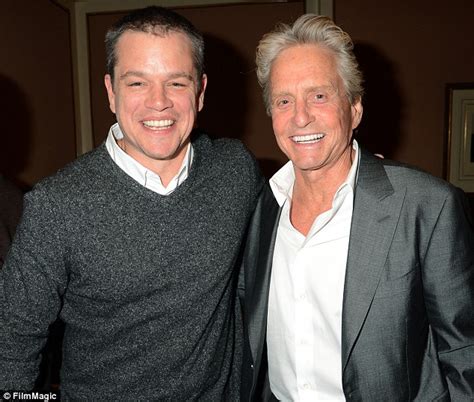 Matt Damon And Michael Douglas Talk About The Pressures Of Playing