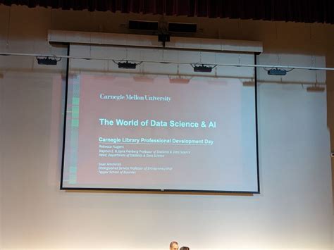 Ai Datascience Generativeai Carnegielibrary Pittsburgh Aisdm