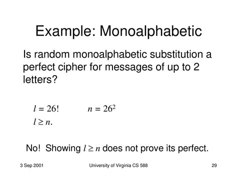 Lecture 2 Perfect Ciphers In Theory Not Practice Ppt Download