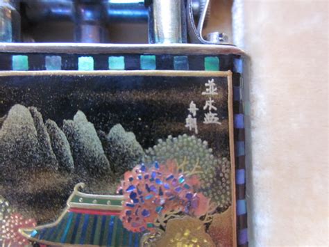 Bonhams Dunhill Namiki A Rare Cased Silver And Lacquered Cigarette