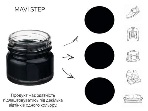 Краска бальзам для замши и нубука черная Франция MAVI STEP Multi Oil ...