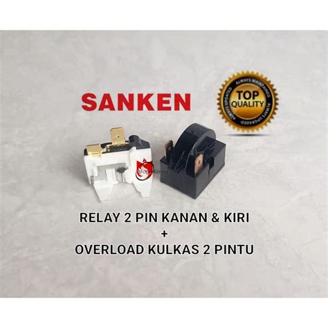 Jual 1 Set Relay Overload Kulkas SANKEN 2 Pintu Shopee Indonesia