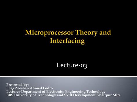 Lecture 03 Arithmetic Group Of Instructions Ppt