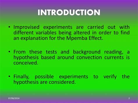 Ppt Mpemba Effect Powerpoint Presentation Free Download Id1418298
