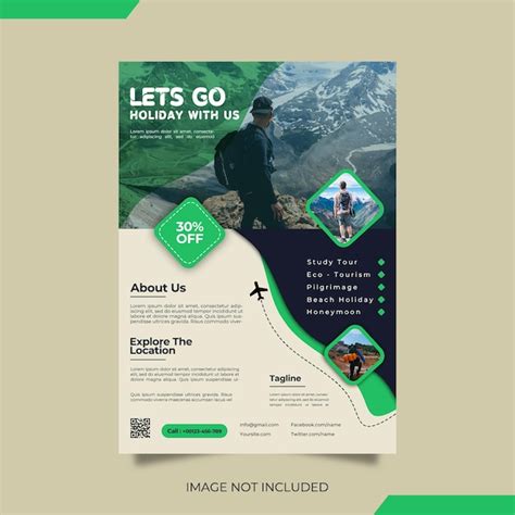 Premium Psd Free Psd Travel Sale Flyer Template