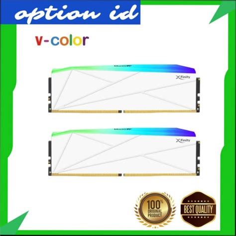 Jual Ram V Color Manta X Finity Rgb 32gb 16gbx2 Ddr5 6000 Mhz White