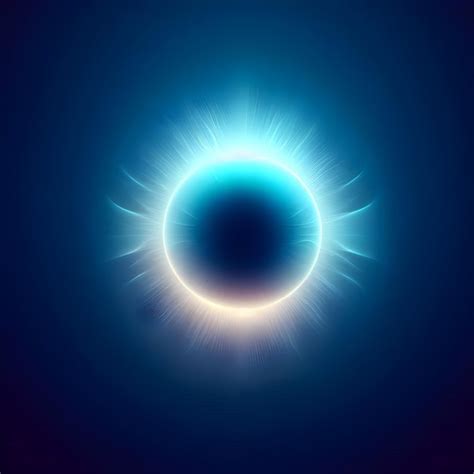 Shimmering Sphere Premium Ai Generated Image