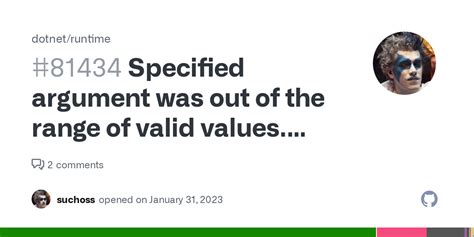 Specified Argument Was Out Of The Range Of Valid Values Parameter