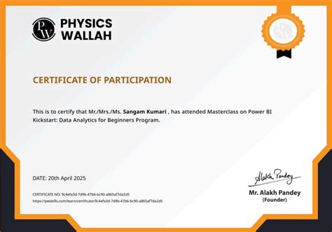 Learning Powerbi Physicswallahbootcamp Masterclass Engineering