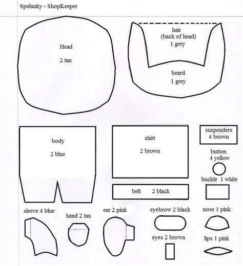 Human Plush Patterns On Pattern Depot Deviantart Doll Clothes
