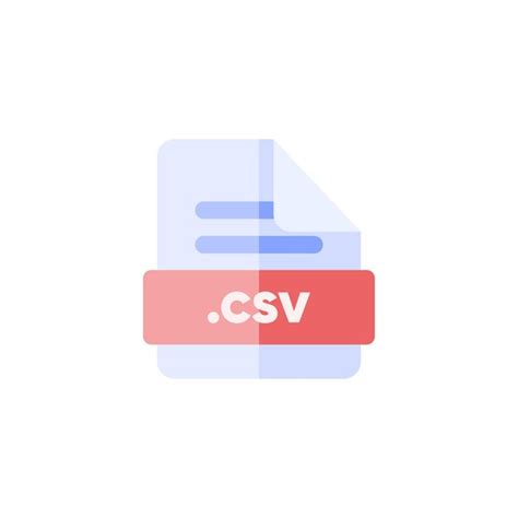 Premium Vector Csv Document Failed Icon Flat Design