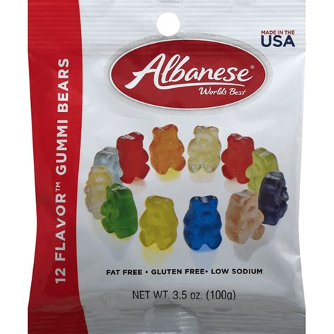 Albanese Gummy Bear Flavor Key At Kelly Duppstadt Blog