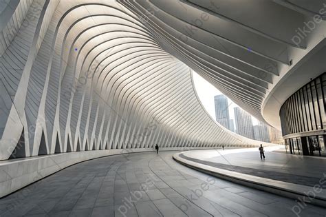 Curves Organic Shapes Minimalist Design Grayscale With Flowing Lines