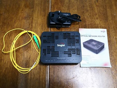 singtel optical network router onr p computers and tech parts
