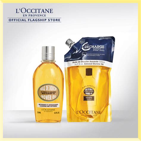 LOccitane Almond Shower Oil Duo Bundle ล็อกซิทาน ออยล์อาบน้ำ อัลมอนด์ ...