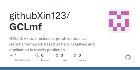 Github Githubxin123gclmf Gclmf A Novel Molecular Graph Contrastive Learning Framework Based