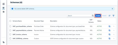 Create Schema For Purchase Order Documents Sap Tutorials