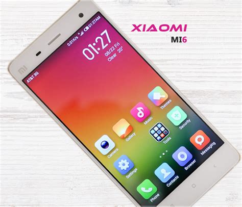 Spesifikasi Xiaomi Mi 6 BOLD Black