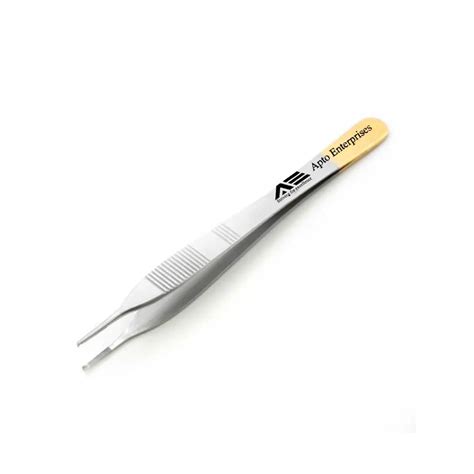 Premium Adson Tissue Forceps Surgical Forceps With Gold With Quality