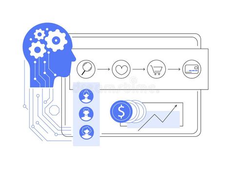 Ai Enhanced Customer Journey Mapping Abstract Concept Vector