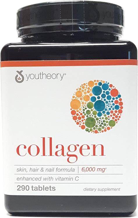 Buy Youtheory Collagen Advanced Formula Type 1 2 3 290 Ct Pack Of 3