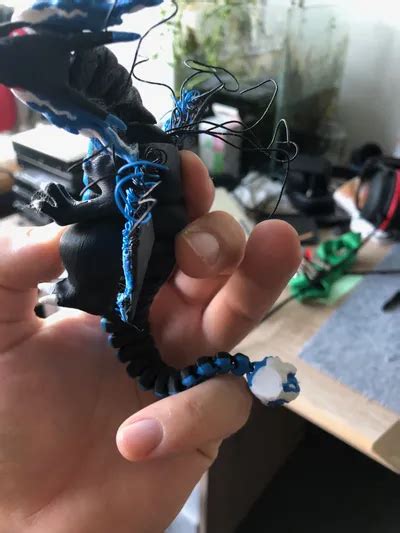 Mega Charizard X Flexi Articulated Pokémon Free 3d Print Model Makerworld