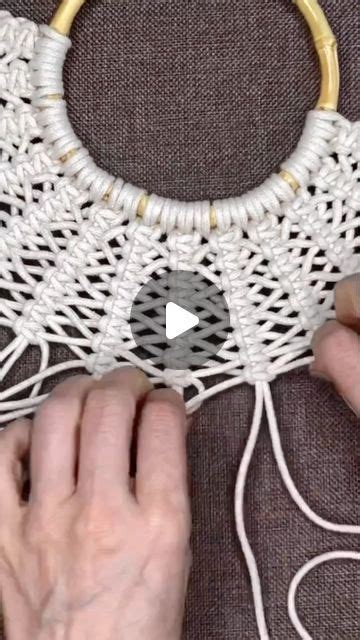 macrame weaving crochet fiberart supplies on instagram video by macrame set creadoodle