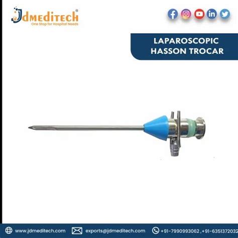 Radial Tip Laparoscopic Hasson Trocar At ₹ 2400 Piece In Ahmedabad Id