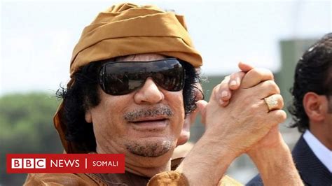 DHAGEYSO Gabdho Soomaali Ah Oo Sannadkasta Xusa Dilkii Qadaafi BBC