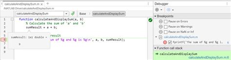 Matlab Debugging Techniques