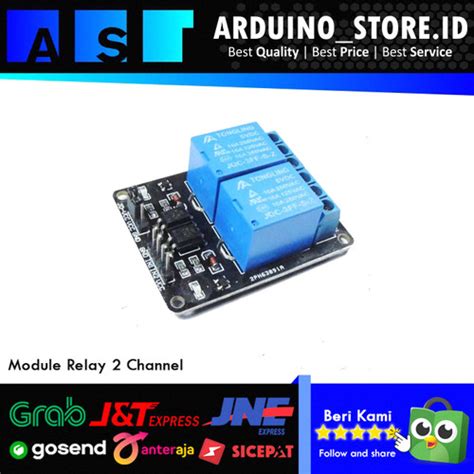 Jual Module Relay V Channel Output VAC VDC A With Optocupler Kota Depok