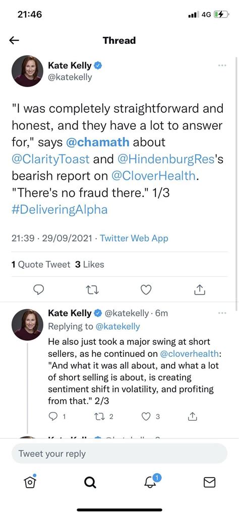 Chamath Telling It As It Is R Clov