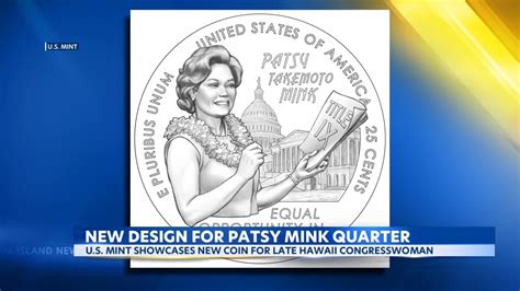 Hawaii Congresswoman Patsy Mink To Be Featured On 2024 Quarter Youtube