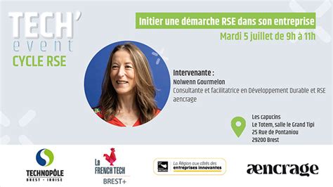 Tech Event Cycle RSE Initier une démarche RSE dans son entreprise